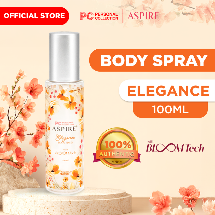 Aspire Body Spray Elegance 100ml – PC Starter