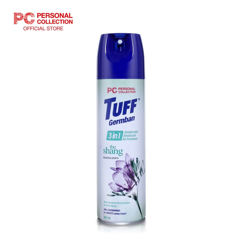 Tuff Germban Multipurpose Disinfectant & Room Spray Linen Fresh 250 mL ...