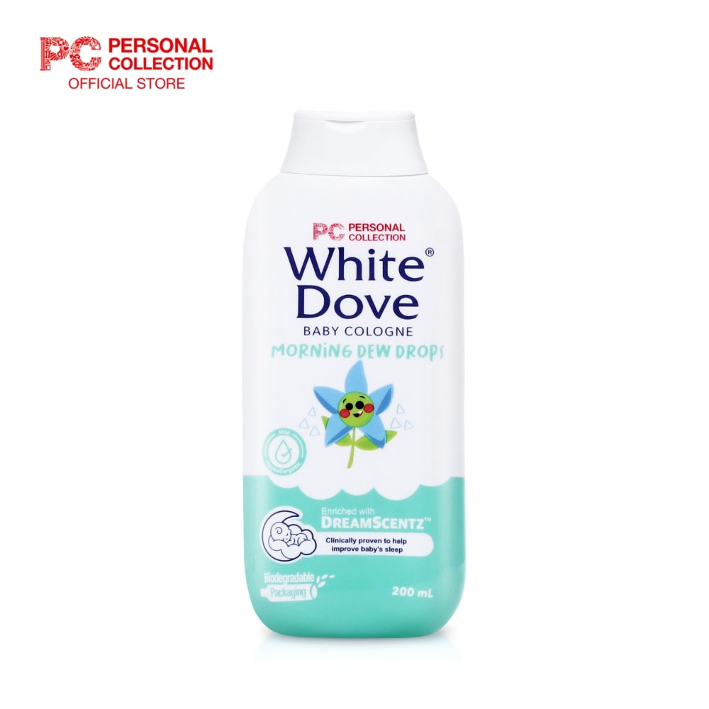 WHITE DOVE BABY COLOGNE MORNING DEW DROPS 200ML – PC Starter