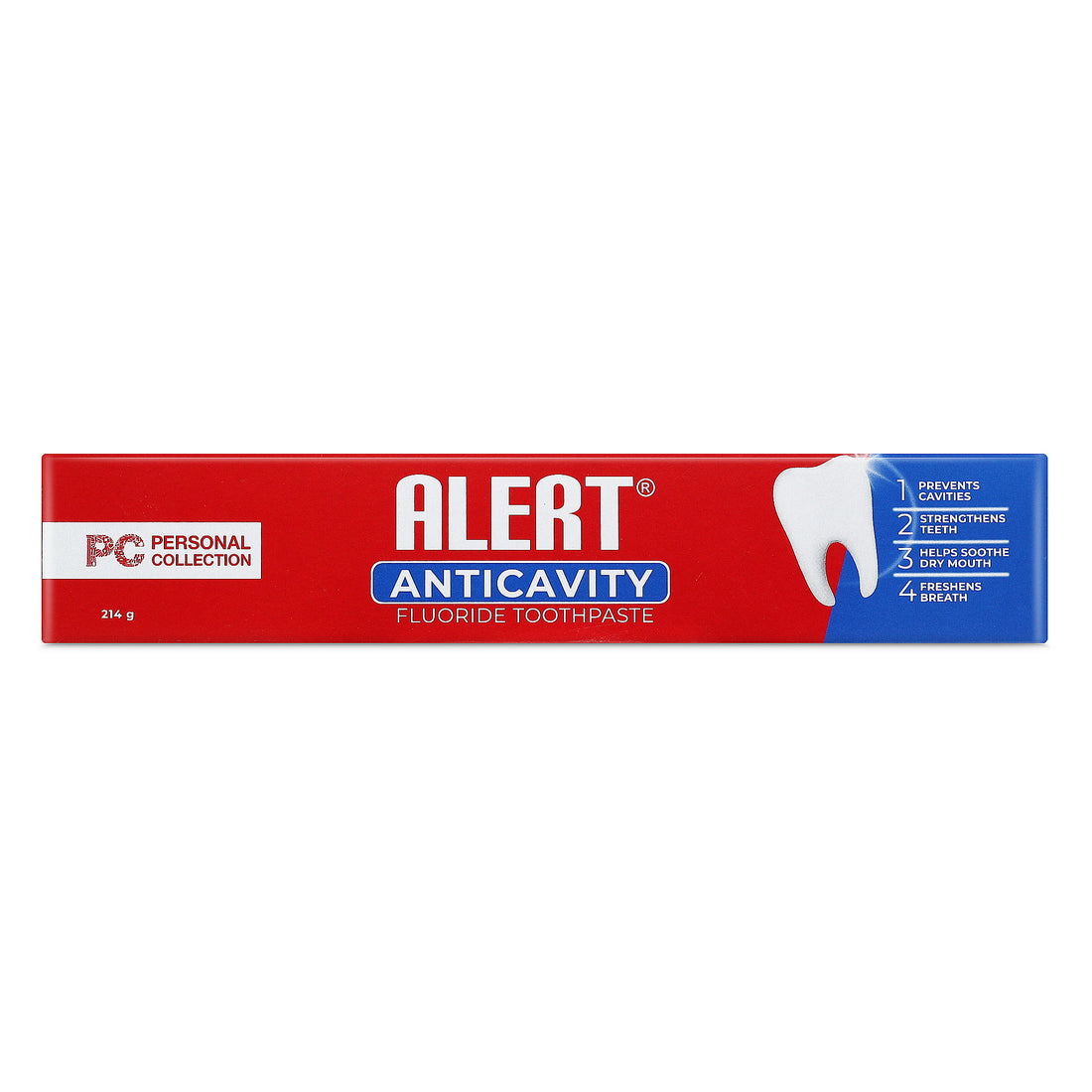 Alert Anticavity Flouride 214 g Toothpaste – PC Starter