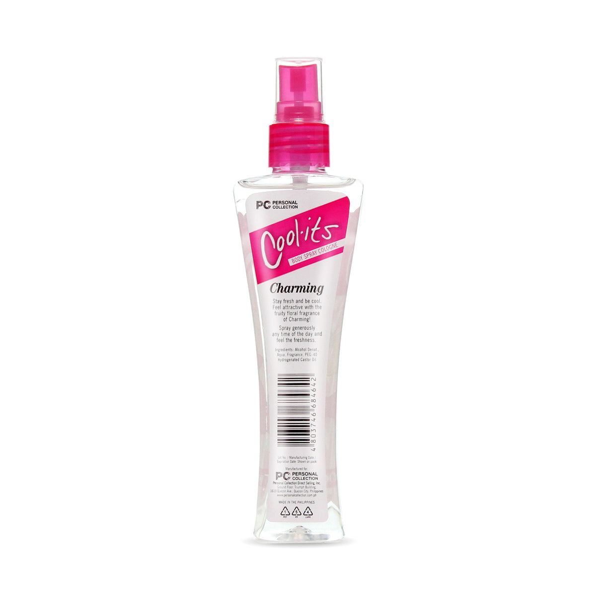 Cool-Its Charming Body Spray Cologne 100ml – PC Starter