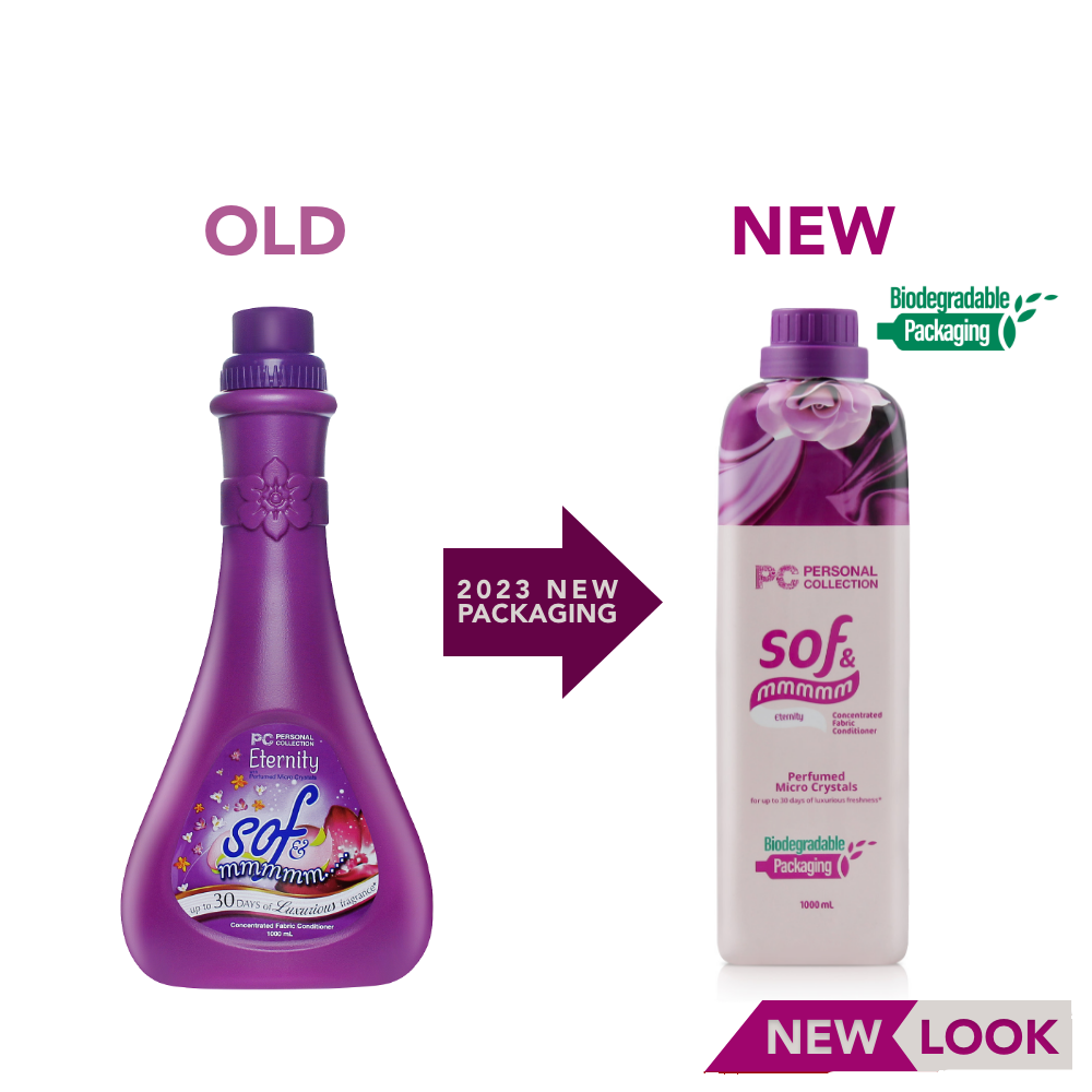 sof & mmmmm Eternity Concentrated Fabric Conditioner 1000 mL – PC Starter