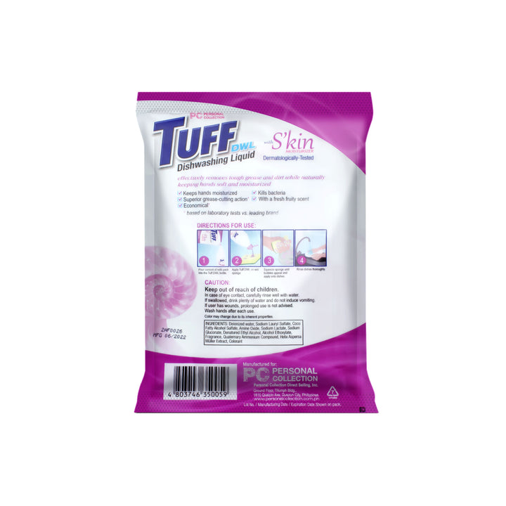Tuff Dishwashing Liquid with S'kin 270 mL – PC Starter
