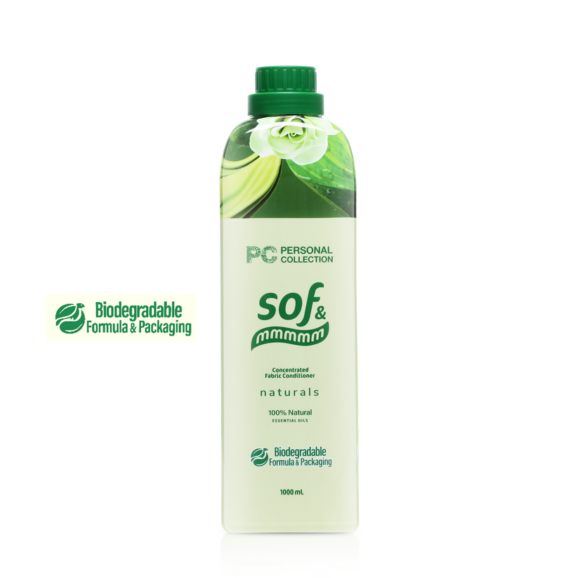sof & mmmmm Naturals Concentrated Fabric Conditioner 1000 mL – PC Starter