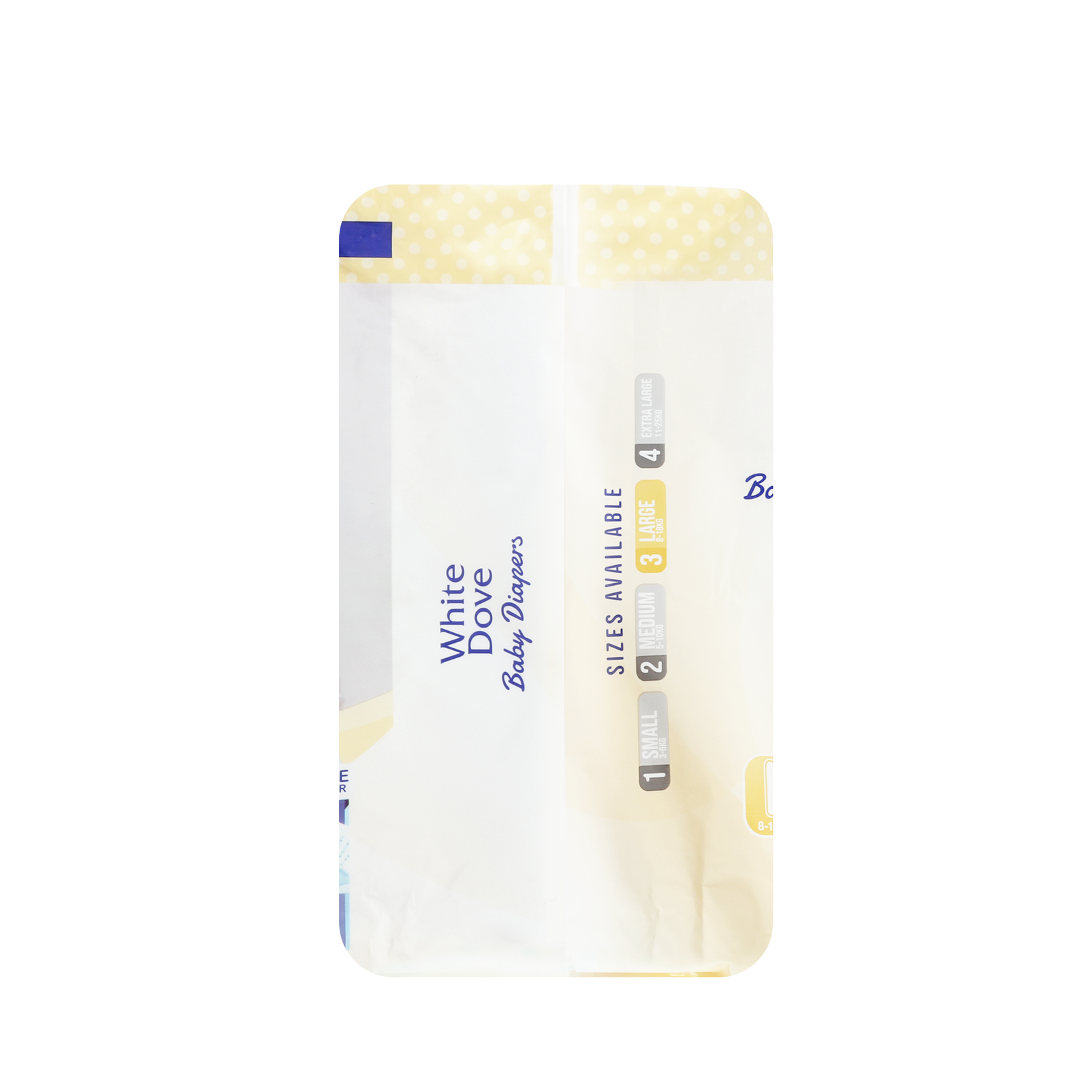 White Dove Baby Diaper Large Pack of 20's – PC Starter