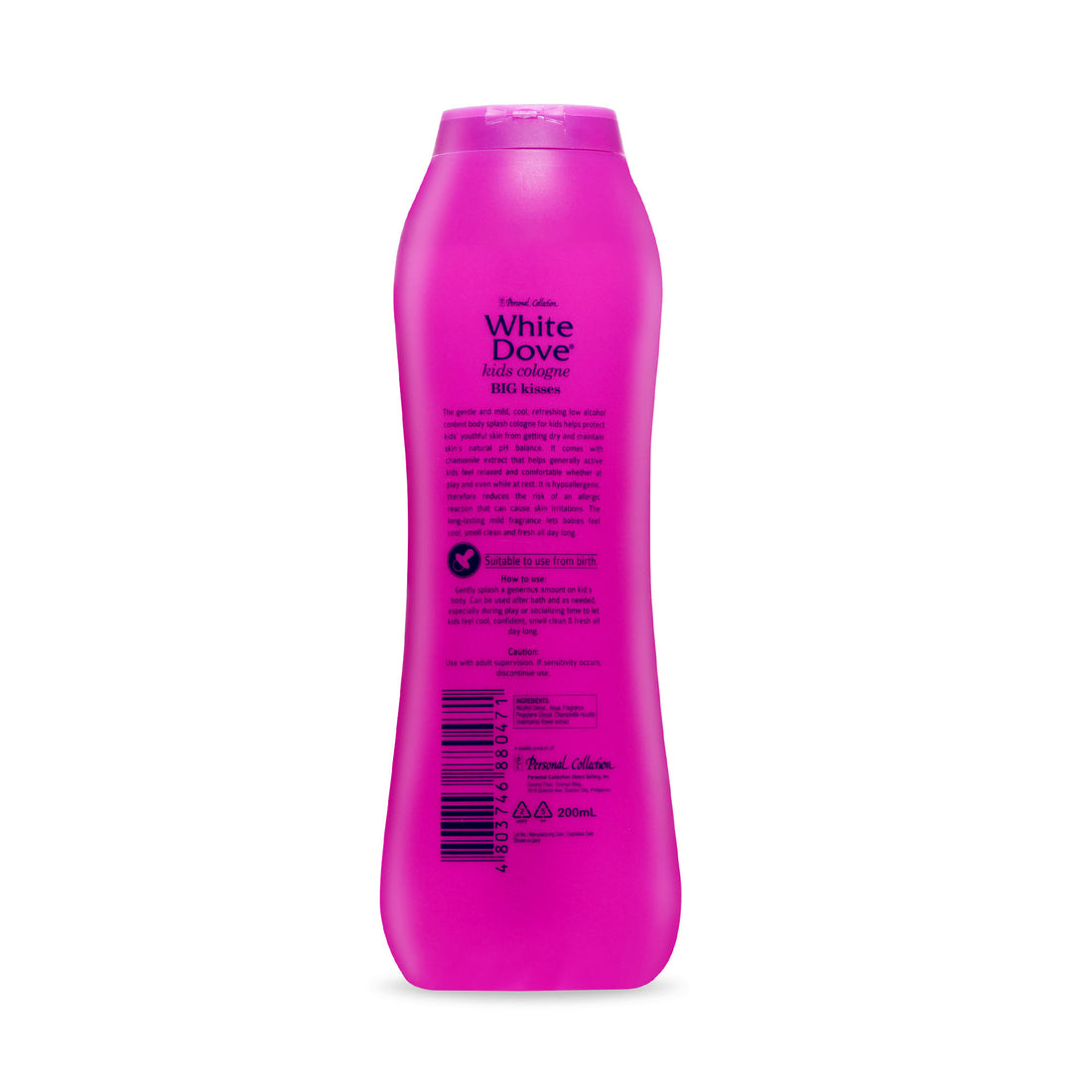 White Dove Baby Cologne Big Kisses 200 mL – PC Starter
